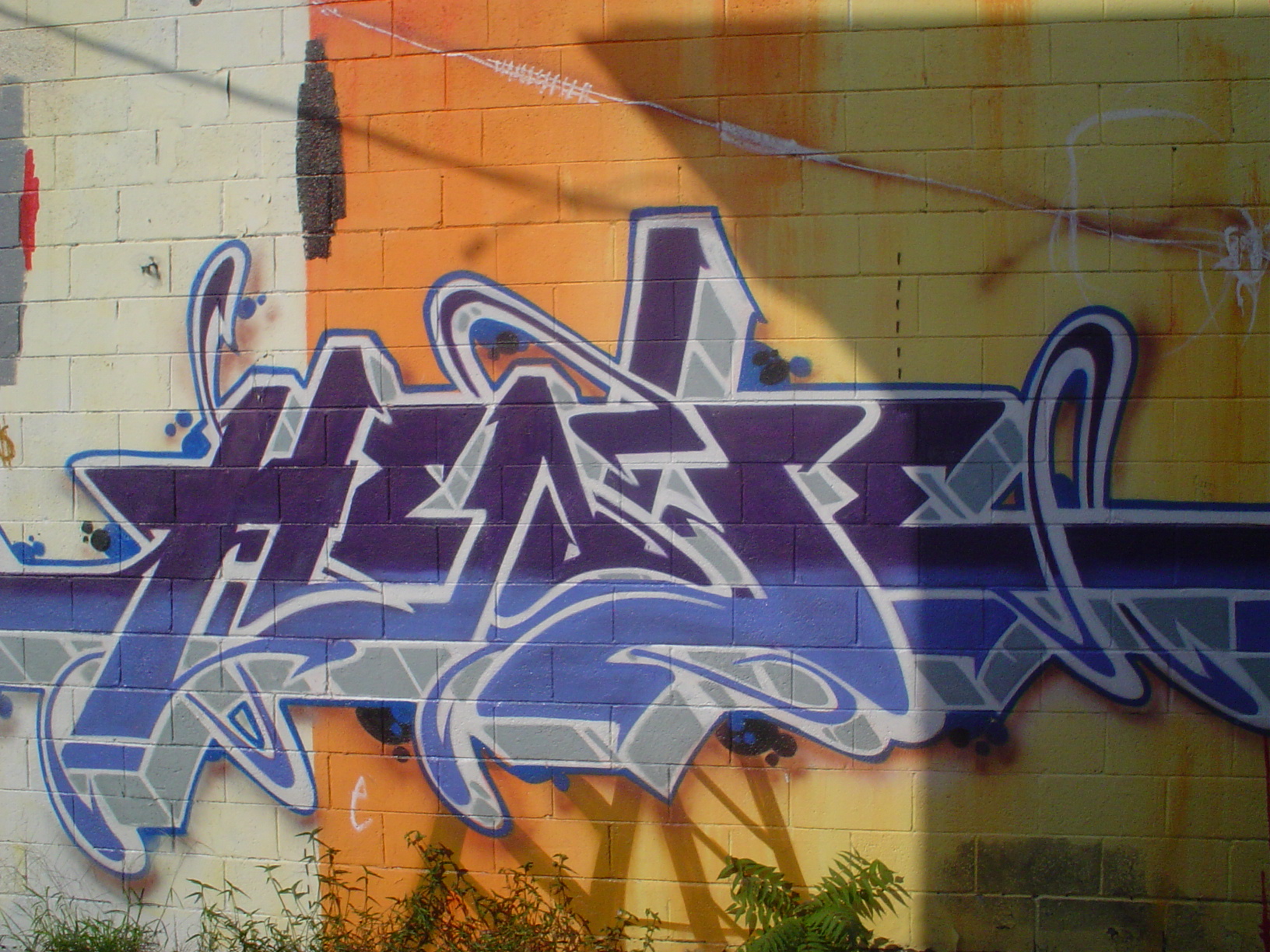 Atlanta Graffiti – Blue Distortion