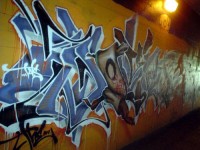 Atlanta Graffiti – Blue Distortion