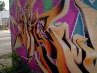 Atlanta Graffiti – Blue Distortion