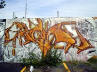 Atlanta Graffiti – Blue Distortion